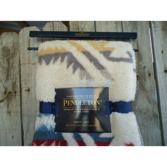 Pendleton | Bedding | Pendleton Sherpa Fleece Southwest Aztec ...
